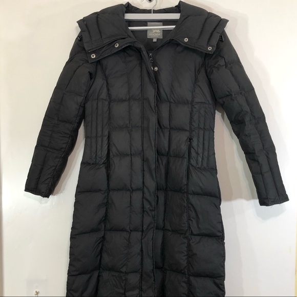Spiewak | Jackets & Coats | Spiewak Black Hooded Quilted Long Parka ...